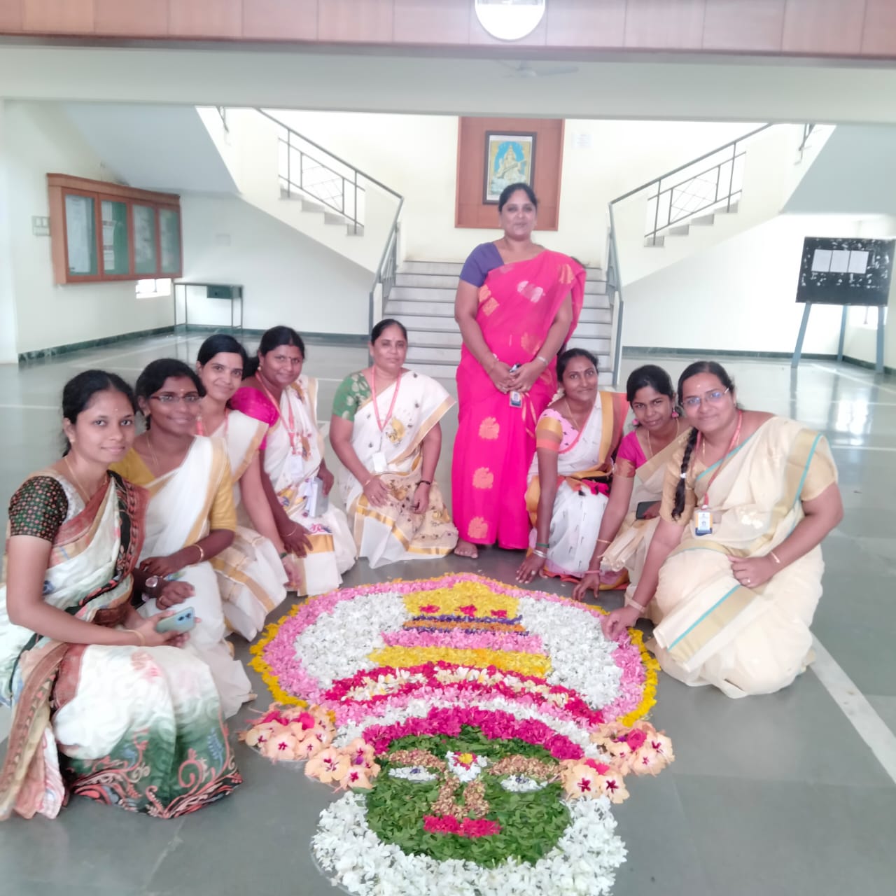 Onam festival was excitedly celebrated in the College premises of ...