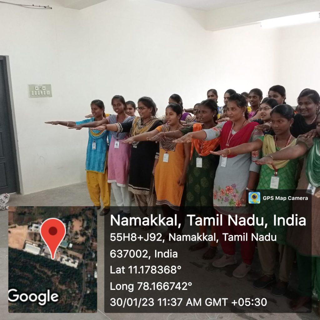 NSS – Pledge against untouchability on the “Martyrs Day” on 30.01.2023 ...