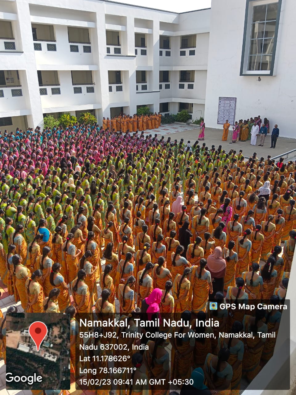 Anti- Drug Club of Trinity College for Women, Namakkal organized “Anti ...