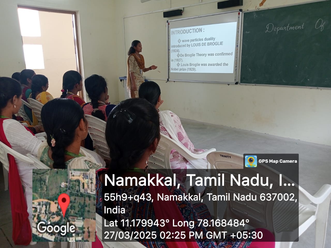 ESI – Second Year M.Sc., Chemistry – 27.01.2025 – Trinity College for Women